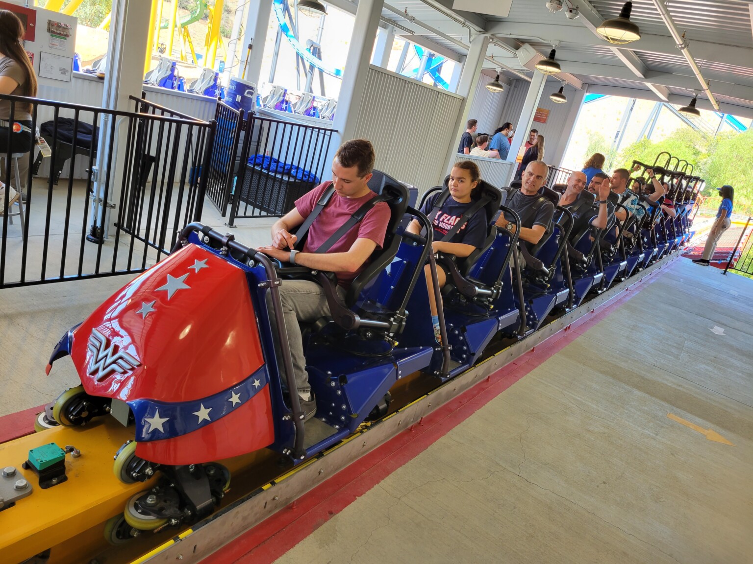 Wonder Woman - Flight of Courage Coaster Now Open - Socalthrills.com