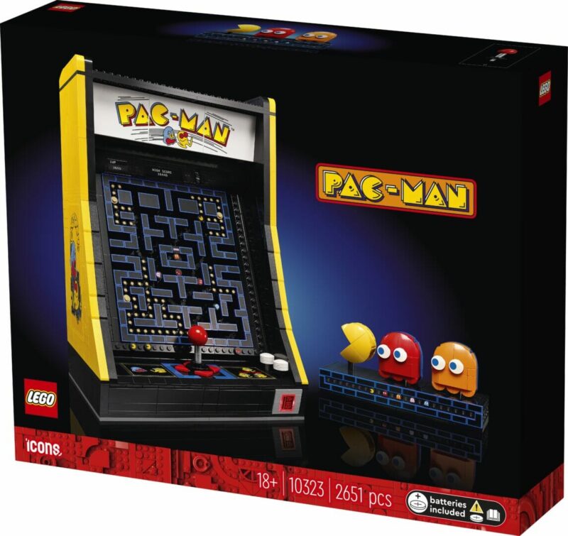 New LEGO Icons Pac-Man Arcade Set - Socalthrills.com