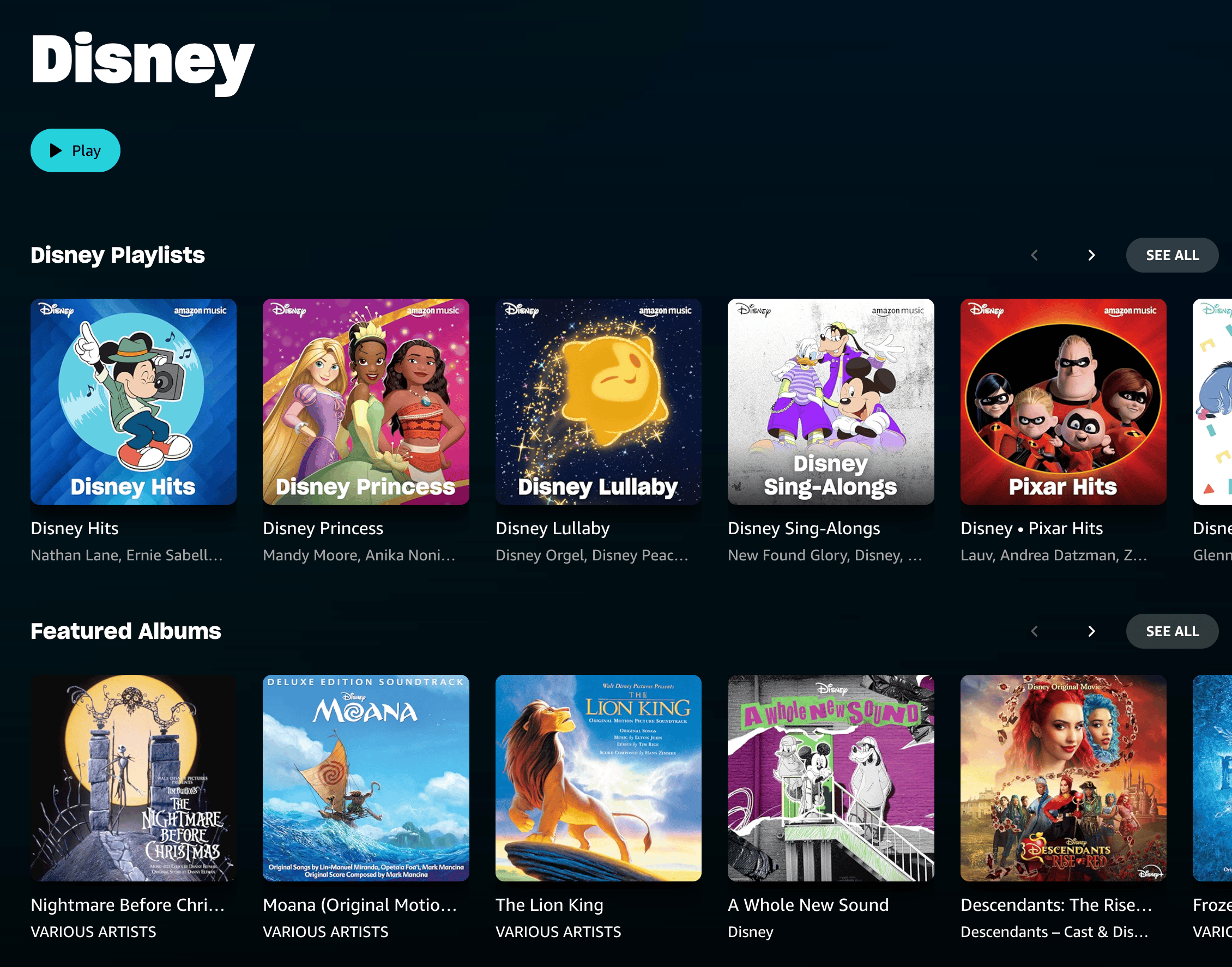 Amazon Music Launches New Disney Music Destination - Socalthrills.com
