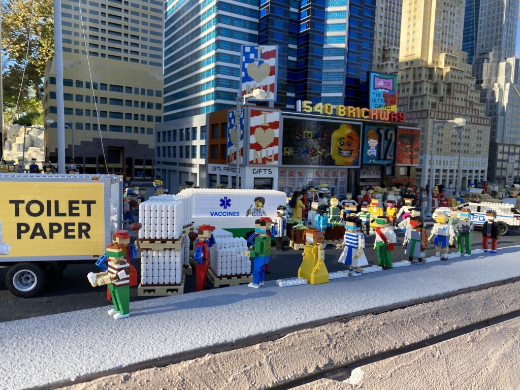 Legoland CA Rings in 2021 Early with "Brick Drop" in Times Square ...